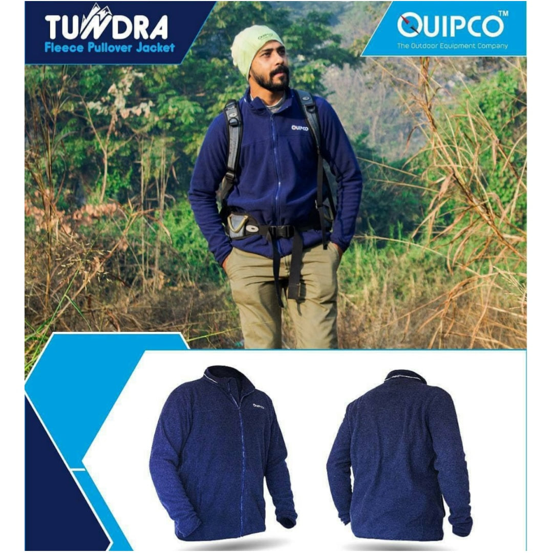 QuipCo Tundra 100 Fleece Warm Jacket - Winter Wear - Outdoor Travel ...