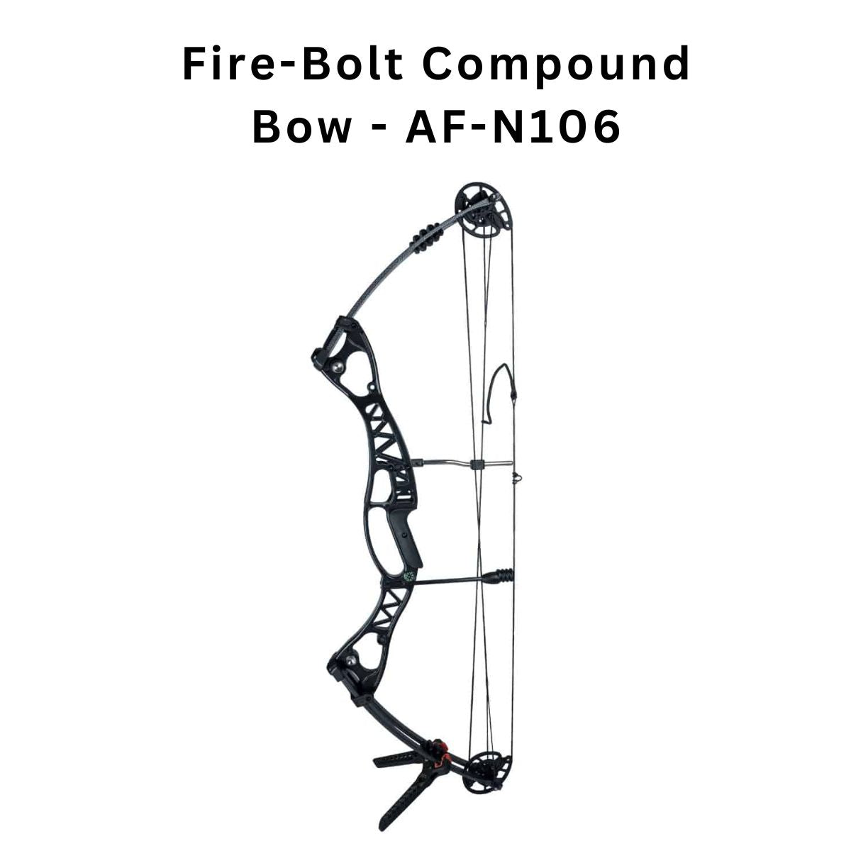 ARMOR Fire-Bolt Compound Bow – AF-N106 + Arrow Sets + Archery Accessor ...