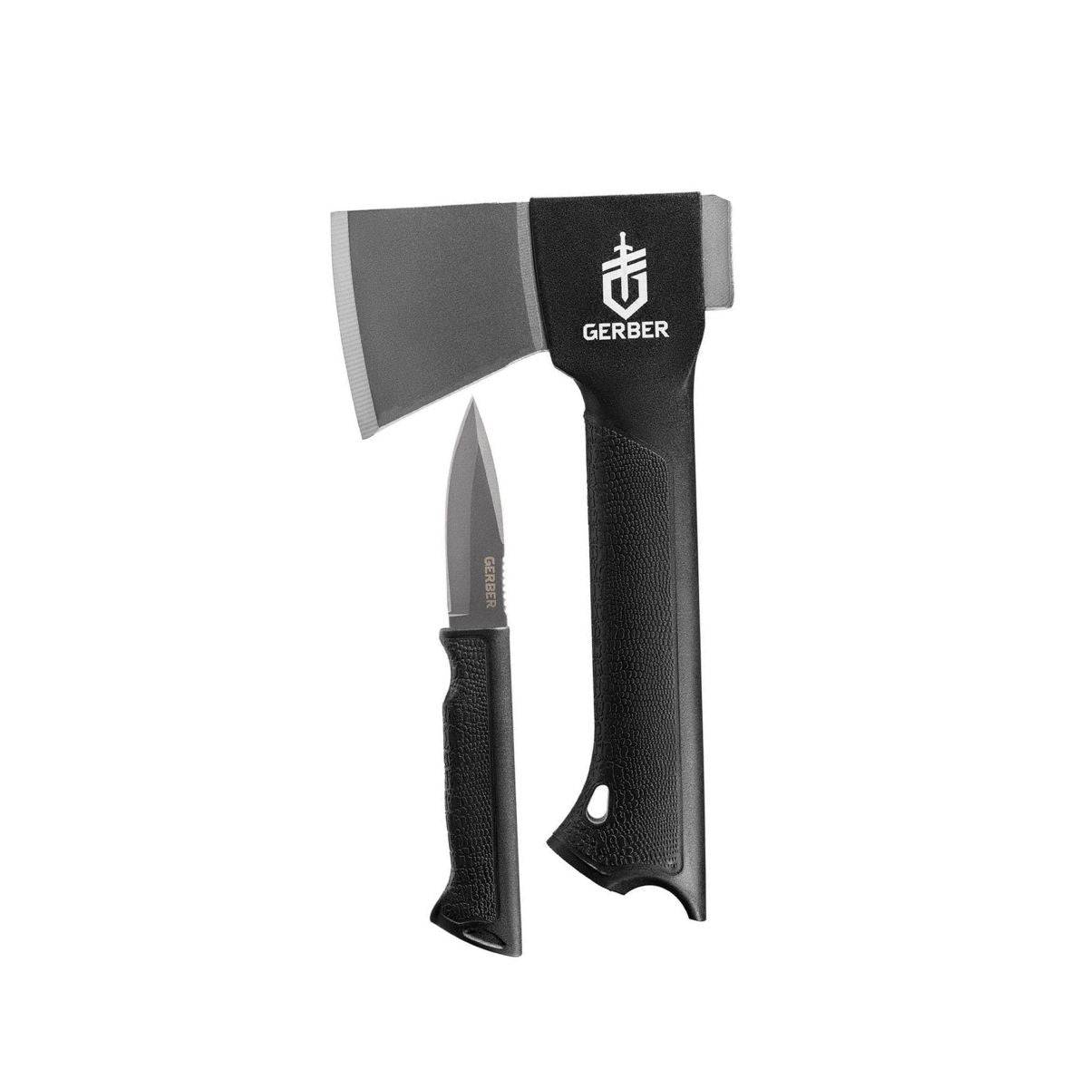 Gerber Gear Gator Combo Axe and Knife + Sheath | OutdoorTravelGear.com