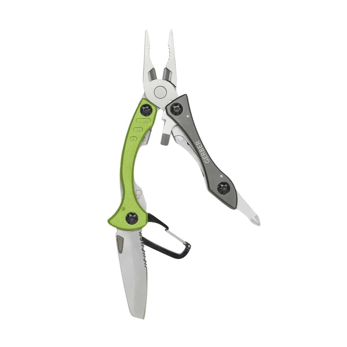 GERBER GEAR Stainless Steel Crucial Multitool - Green ...