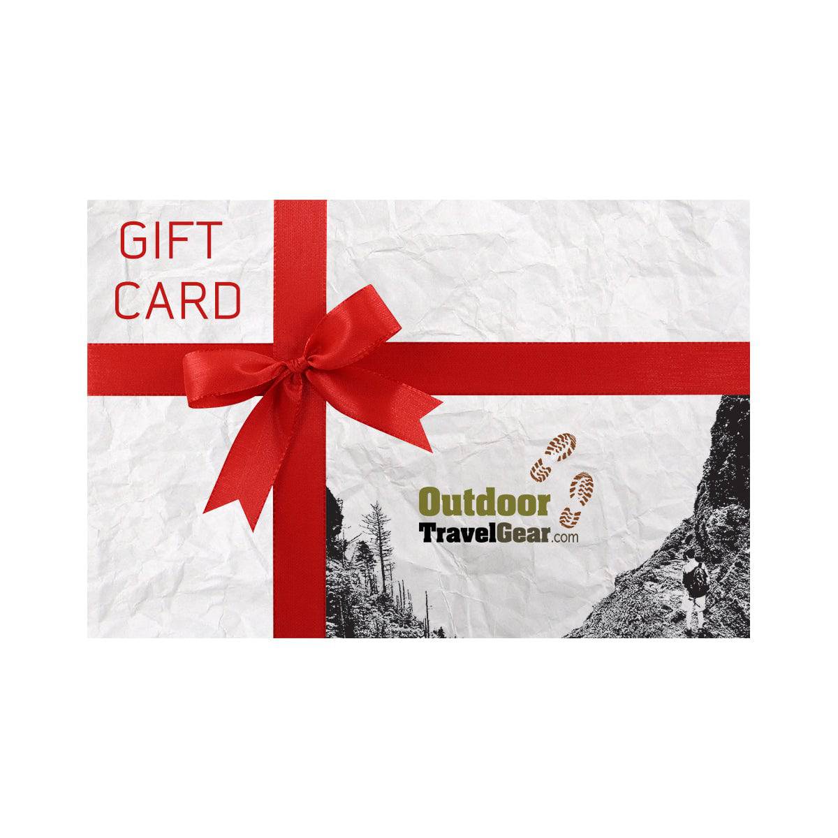 OTG Gift Card - Outdoor Travel Gear – OutdoorTravelGear.com