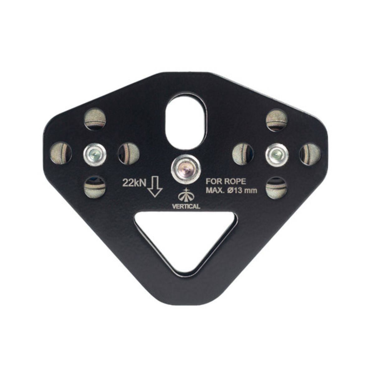 Vertical Tandem Steel Pulley - VER 0412-2 | OutdoorTravelGear.com